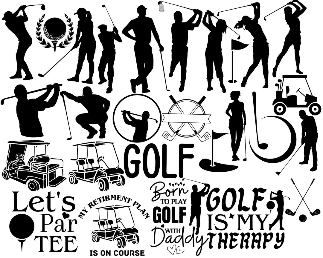 Golf SVG Bundle Golfing SVG Bundle Golfer SVG Golf Quotes Svg Golf ...