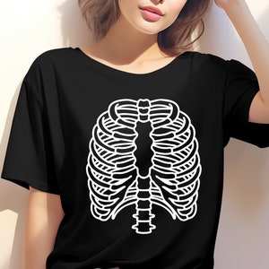 Skeleton SVG Halloween SVG Rib Cage SVG Skeleton Bone Svg Skeleton ...