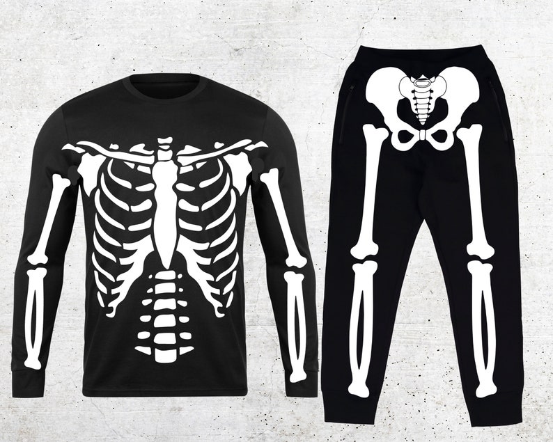 Rib Cage SVG Skeleton SVG Halloween Rib Cage SVG Skeleton Bones Human ...
