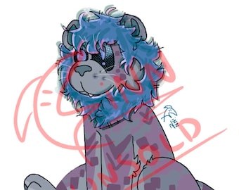 Furry Character Adoptable fursona / OC OFF BASE - Etsy