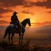 Cowboy Sunset Background Collection 4K - Wallpaper Pack, Background ...