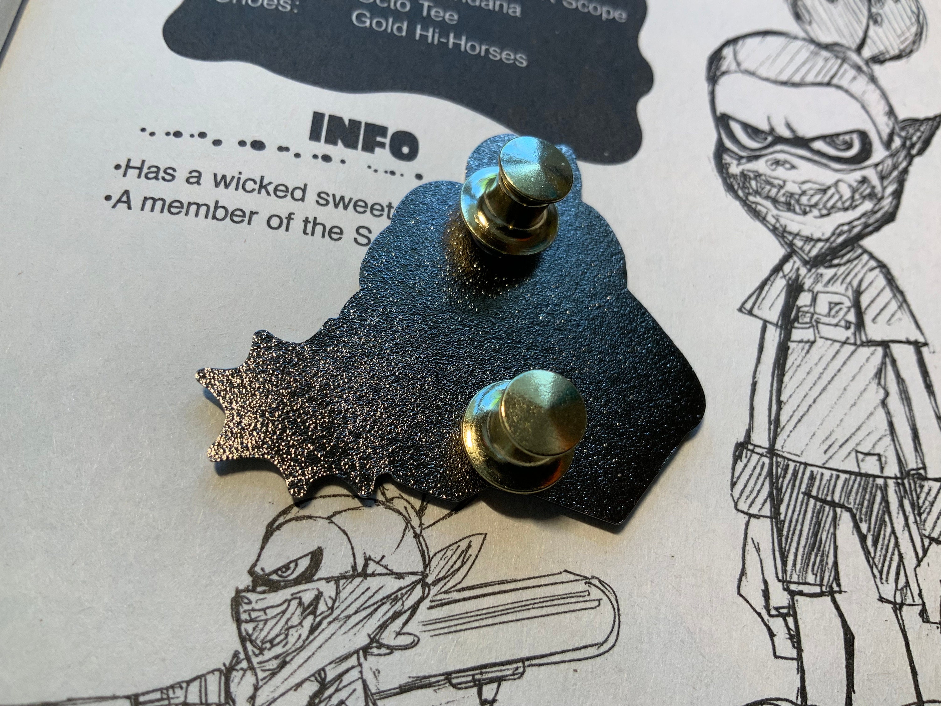 LIMITED Splatoon Pin - Etsy