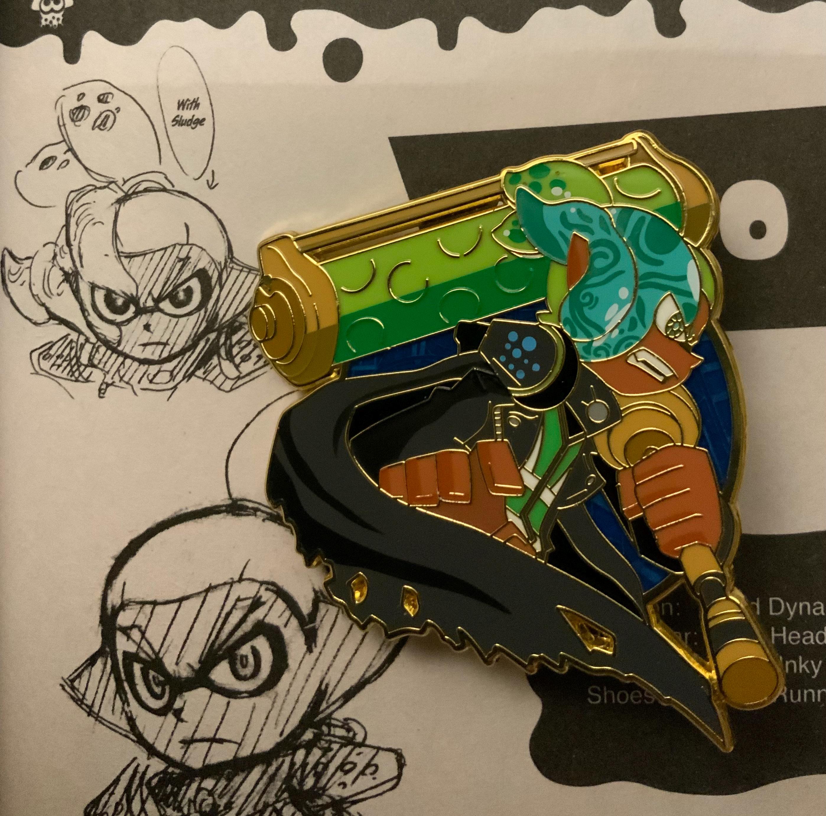 Splatoon Pin [international] - Etsy