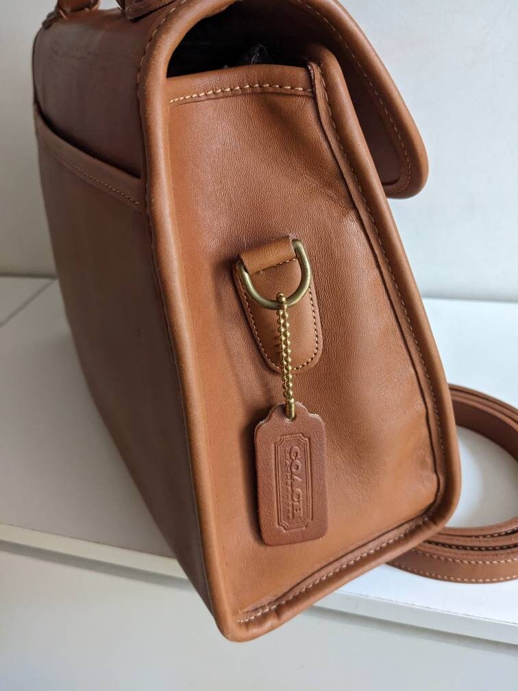 Vintage Coach Crosby Bag, 9905, British Tan, Extremely Hard to Find ...