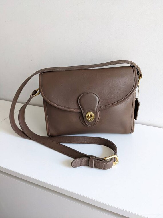 vintage coach rare taupe - Gem