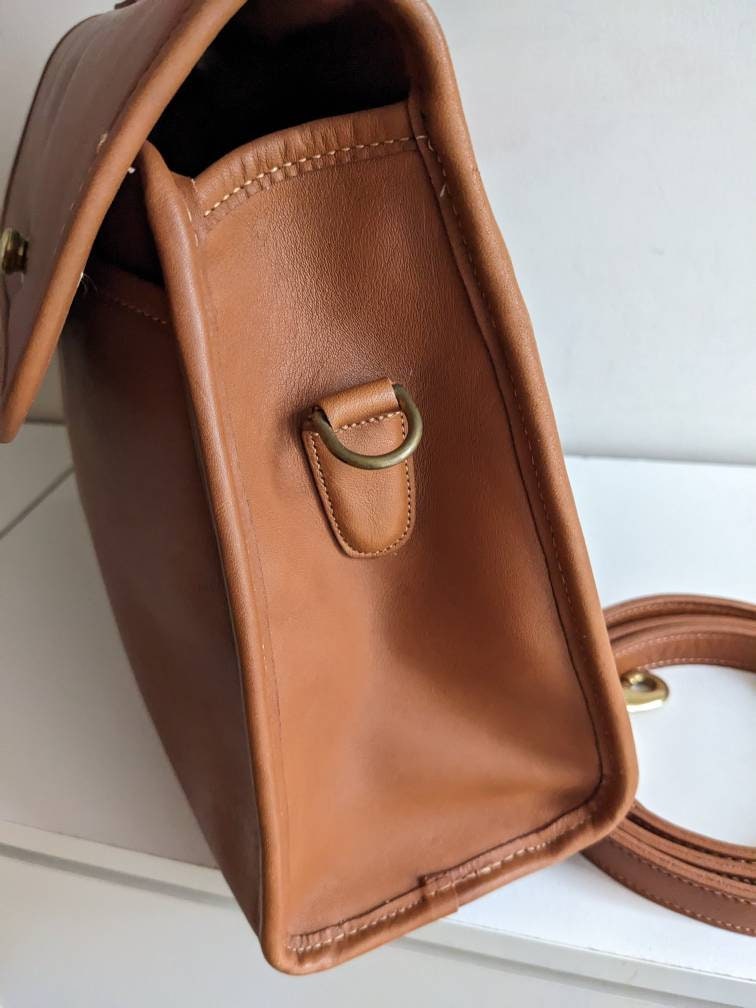 Vintage Coach Crosby Bag, 9905, British Tan, Extremely Hard to Find ...