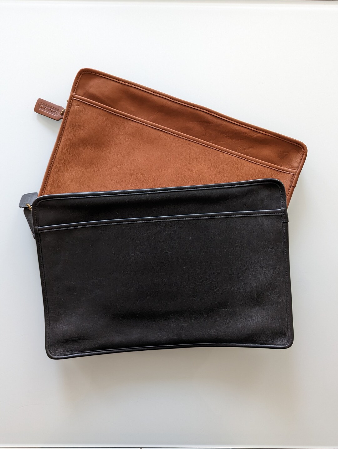 Vintage Coach Document Case #5225, BLACK - Etsy