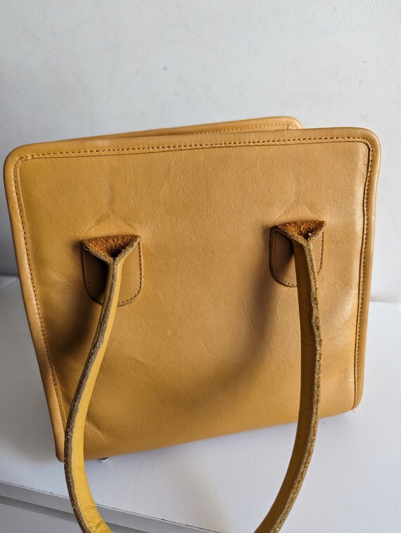 Vintage Coach Retro Dinky Shopping Bag, Golden Yellow - Gem
