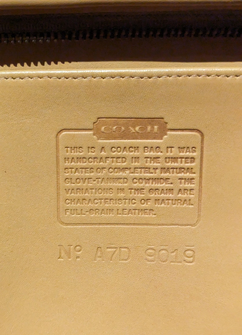 Vintage Coach Maggie YELLOW, 9019, Original Box, EVC - Etsy