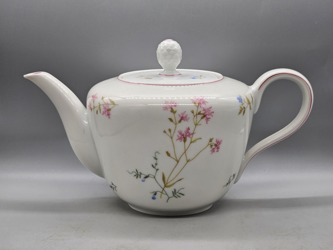 1940s Rosenthal Selb-germany helena Teapot / Coffee Pot With Floral ...
