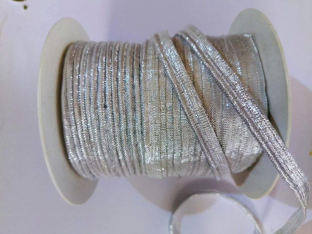 Silver Lace Border for Suits & Dupattas Premium 5 Meters Affordable ...