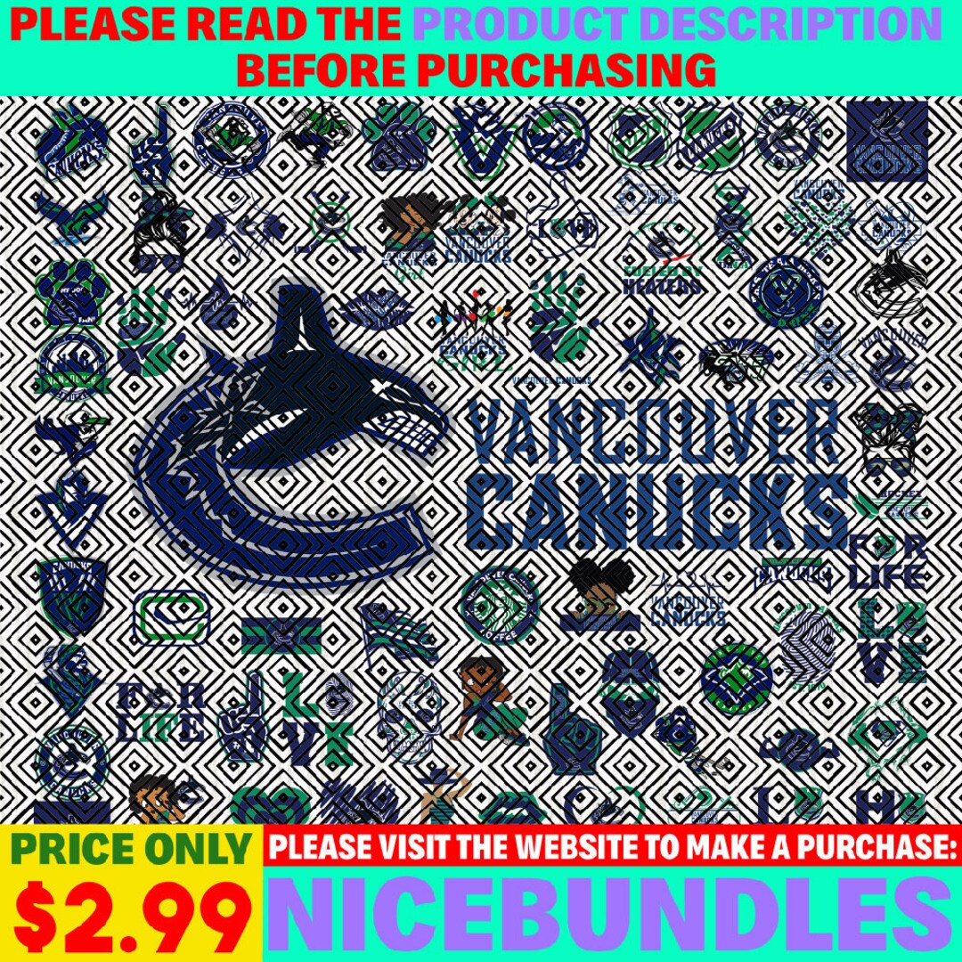 77 Files Vancouver-canucks Team Bundles Svg Vancouver-canucks - Etsy