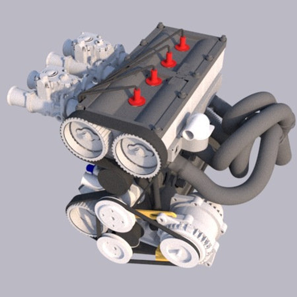 Ford Cosworth BDA 1600 Engine STL Files for 3D Printing | Etsy Ireland