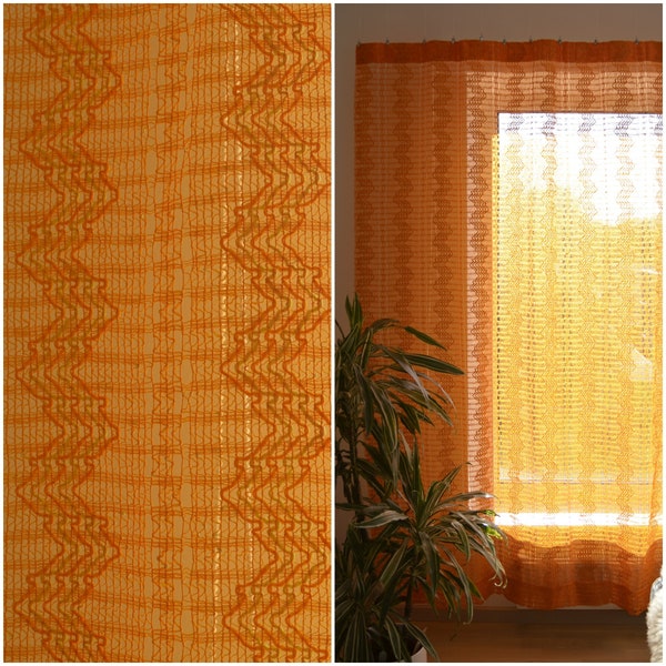 1970s Curtain - Etsy