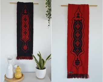 Red Wall Hanging - Etsy
