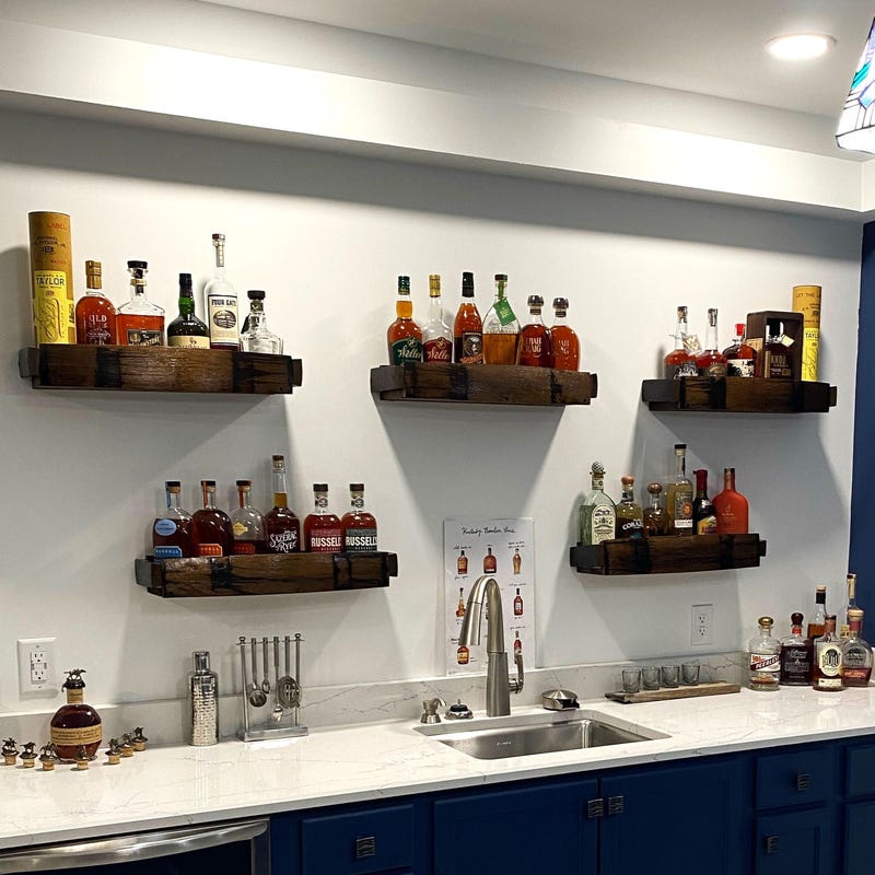 Bourbon Shelves - Etsy