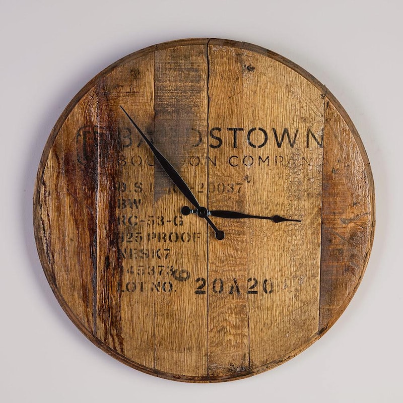 Whisky Barrel Clock - Etsy
