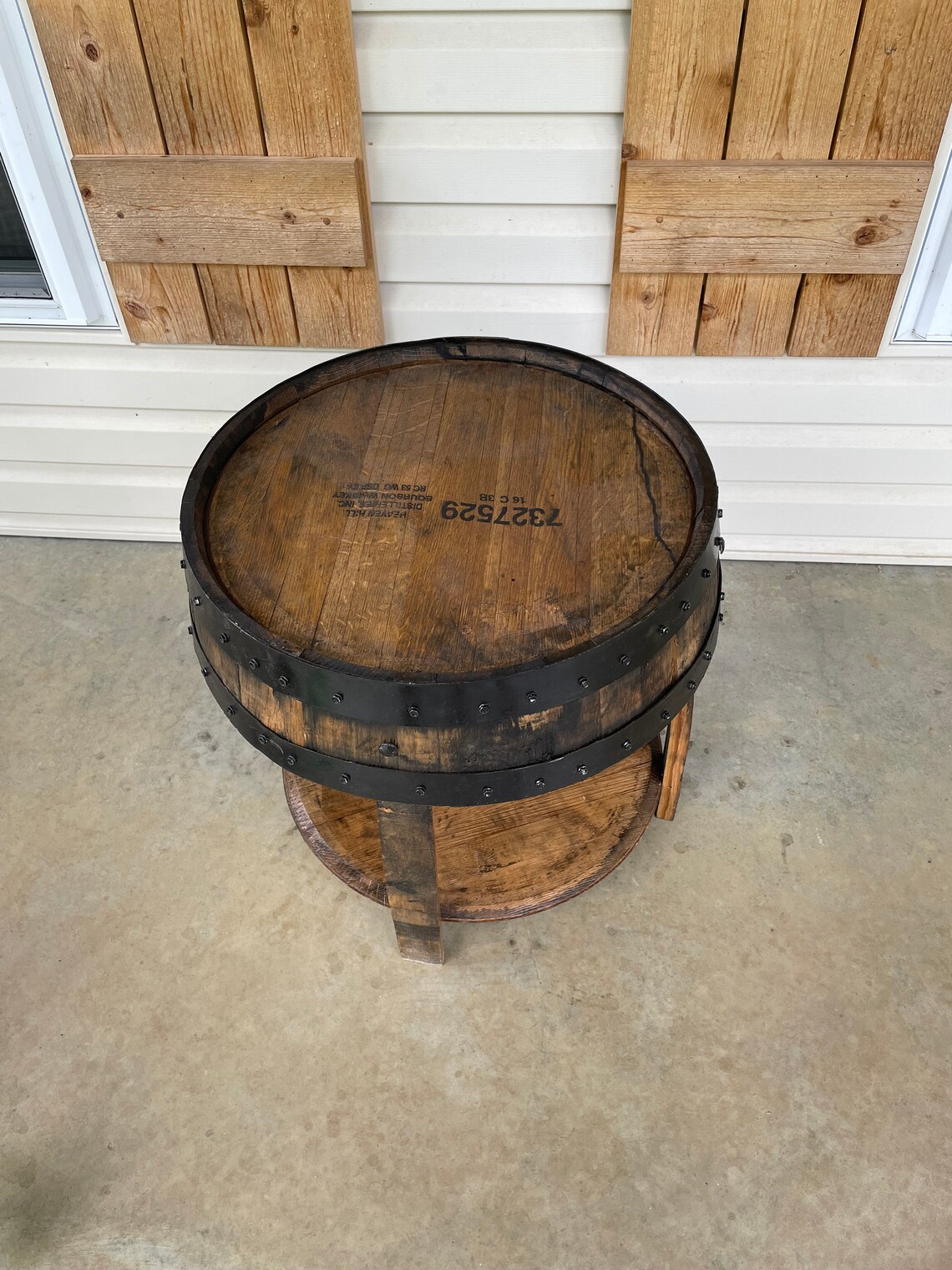 Bourbon Barrel Side Table Bourbon Barrel End Table Whiskey - Etsy