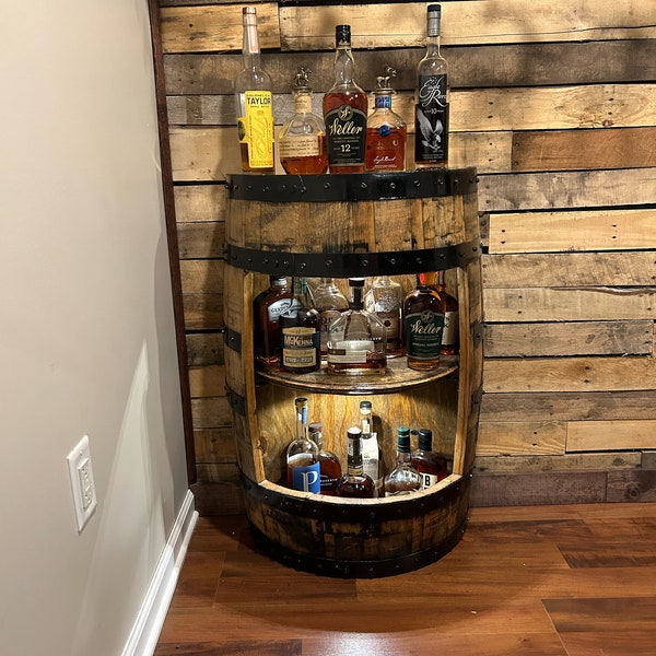 Whiskey Barrel Cabinet - Etsy