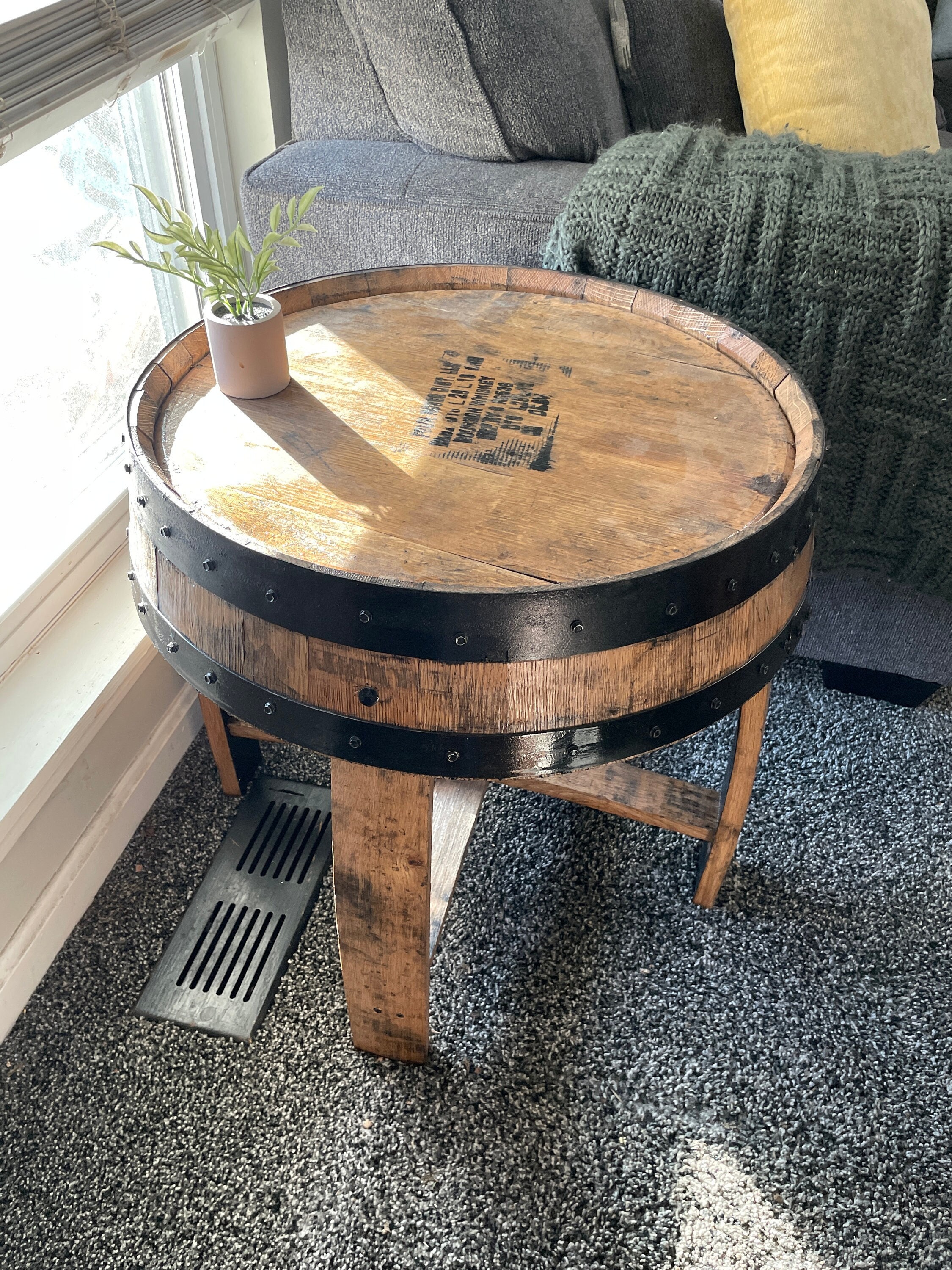 Small barrel side table store