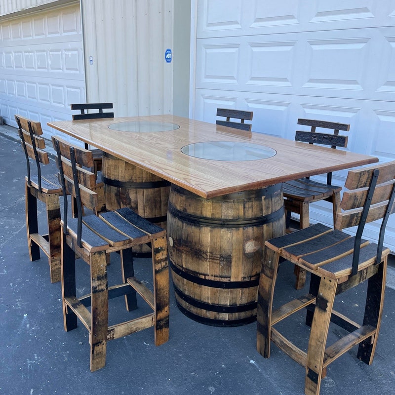 Barrel Table - Etsy