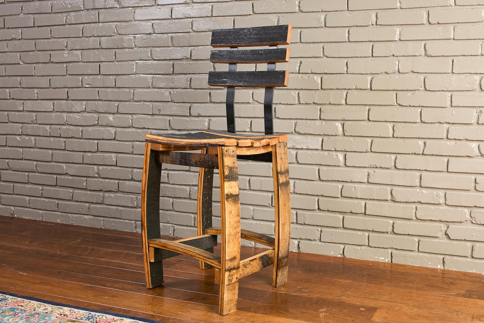 Refinished Whiskey Barrel Table: Bourbon Stave & Epoxy Resin Top - Etsy