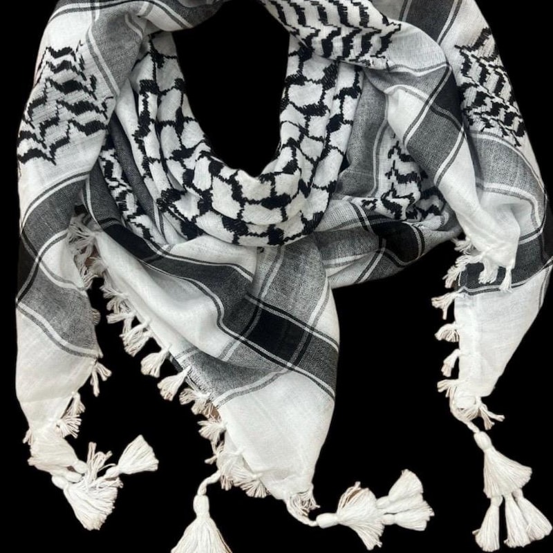 Traditional Black Scarf - Etsy