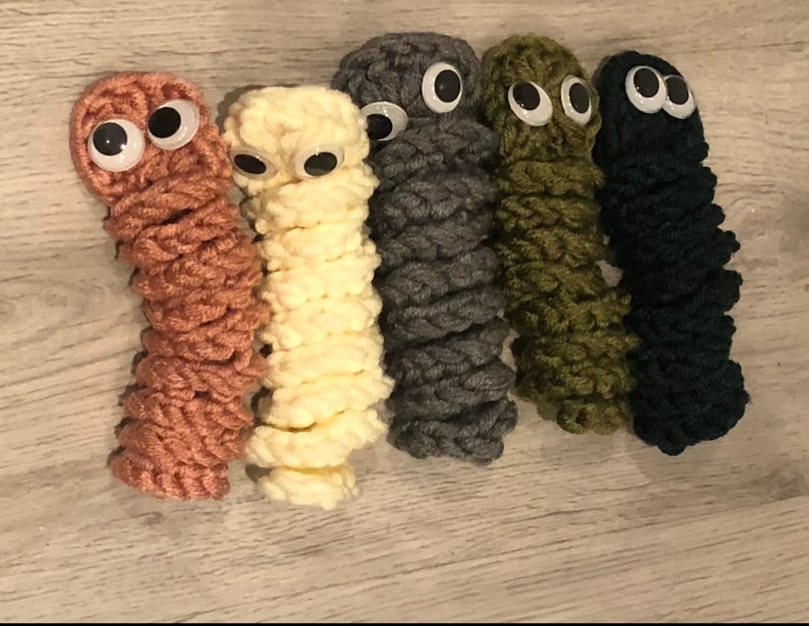 Giant Worry Worms - Etsy UK