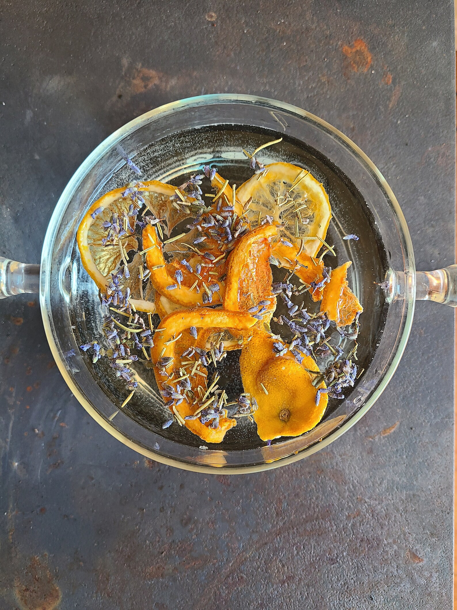 Relax With Lavender Simmer Pot Mix, Lavender Lemon Rosemary Grapefruit ...