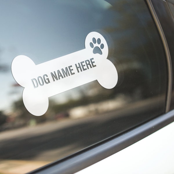 Vinyl Dog Decal - Etsy