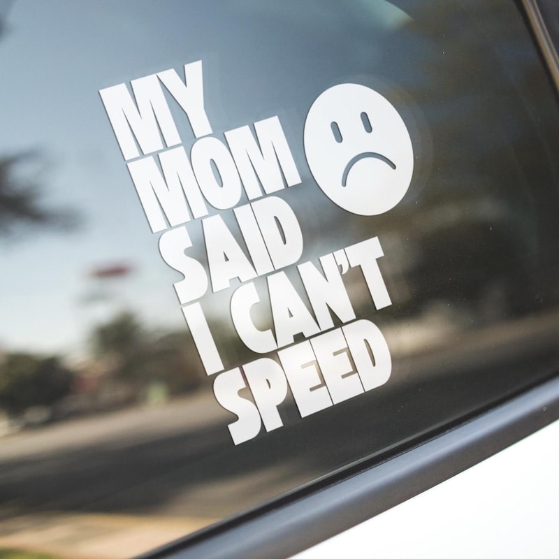 I a Speed Car Sticker - Etsy