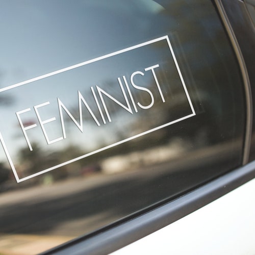 Feminist Vinyl Decal Activism Sticker Female Empowerment - Etsy