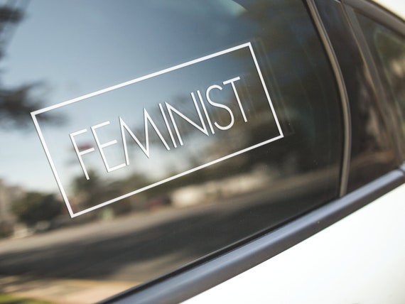 Feminist Vinyl Decal Activism Sticker Female Empowerment - Etsy