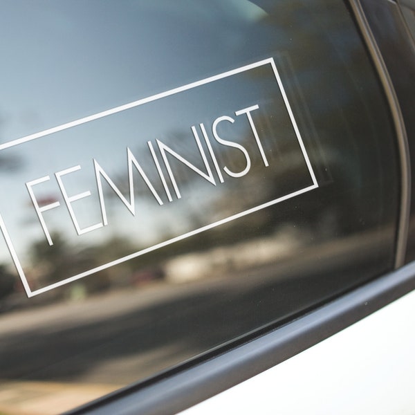 Feminist Car Decal - Etsy