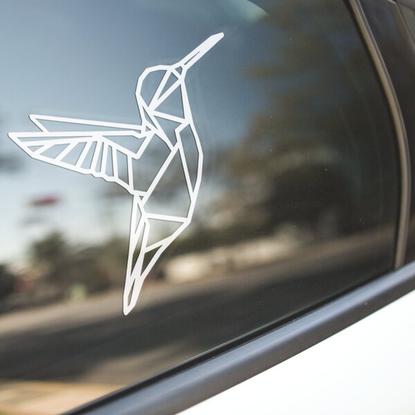 Hummingbird Car Decal - Etsy