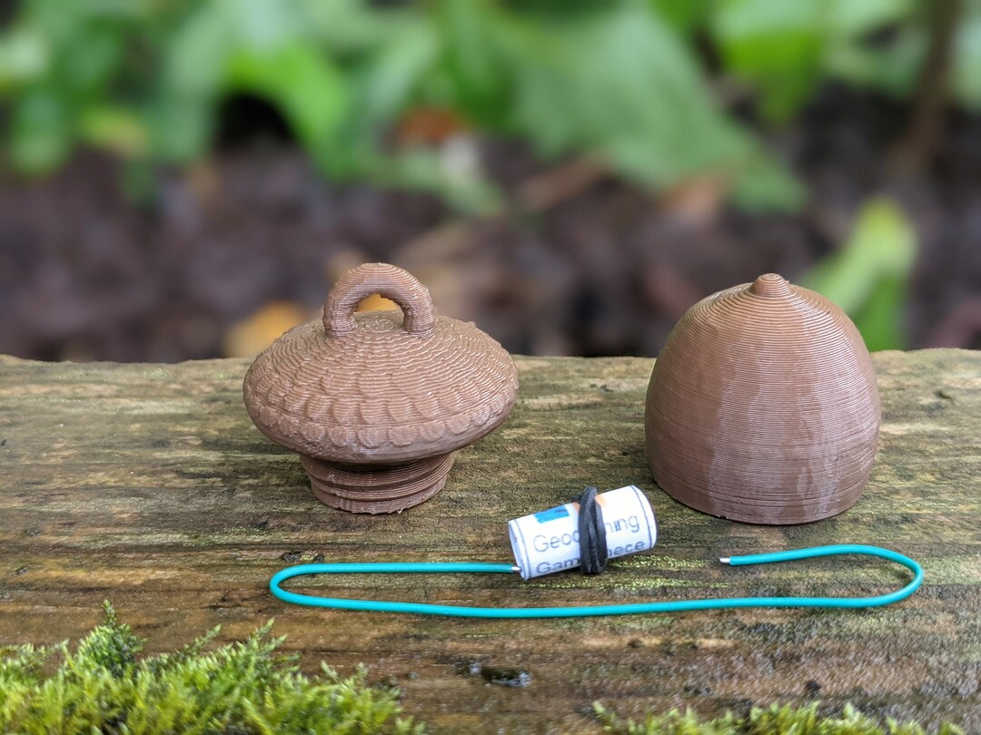 Acorn Geocache Container Ready to Hide Waterproof Log - Etsy