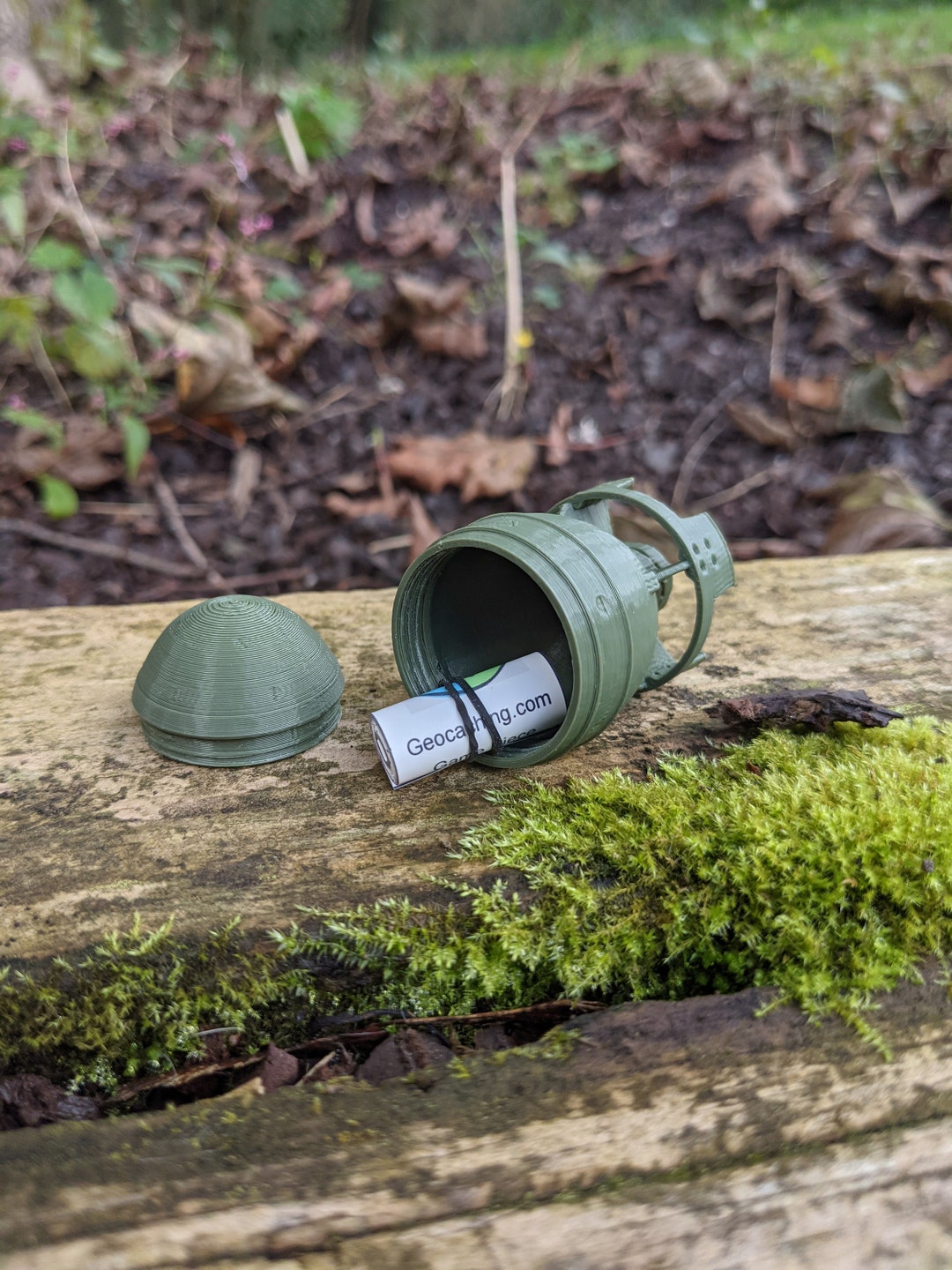 Fallout 4 Mini Nuke Geocache Container Ready to Hide Waterproof Log - Etsy