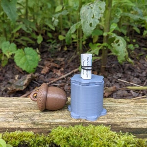 Maze Cylinder Geocache Container Ready to Hide Waterproof Log - Etsy