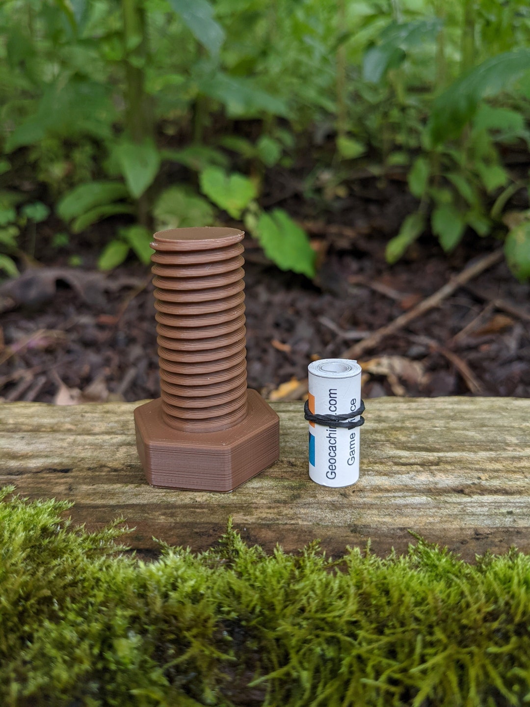 Fake Bolt Geocache Container Ready to Hide Waterproof Log - Etsy