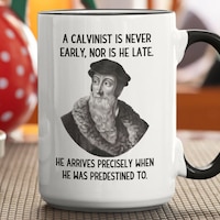 John Calvin Sticker (waterproof) - Etsy