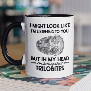 Trilobite Gifts, Trilobite Fossil Mug, Funny Trilobite Coffee Cup, I ...