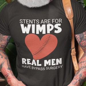 Open Heart Surgery Shirt, Double Triple Bypass Surgery Gifts, Stents ...