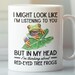Red Eyed Tree Frog Gifts, Tree Frog Mug, Funny Coffee Cup, I Might Look ...