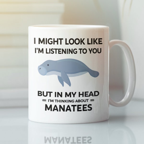 Manatee Mug - Etsy