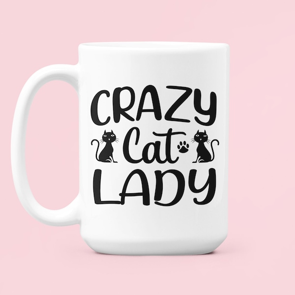 Crazy Cat Lady Gift - Etsy