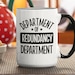 Department of Redundancy Department Coffee Mug, Sarcastic Mugs, Funny ...