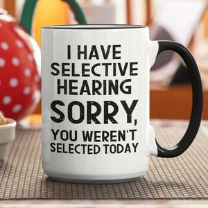 selective hearing joke