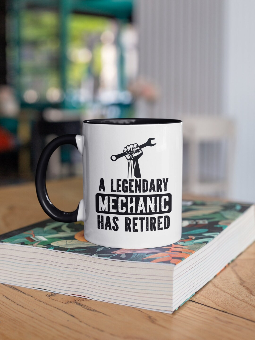 Retired Mechanic Gifts, Auto Mechanic Retirement Mug, A Legendary ...