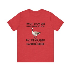 Canada Goose Shirt, Canadian Goose Gifts, Funny Canada Goose Unisex Tee ...
