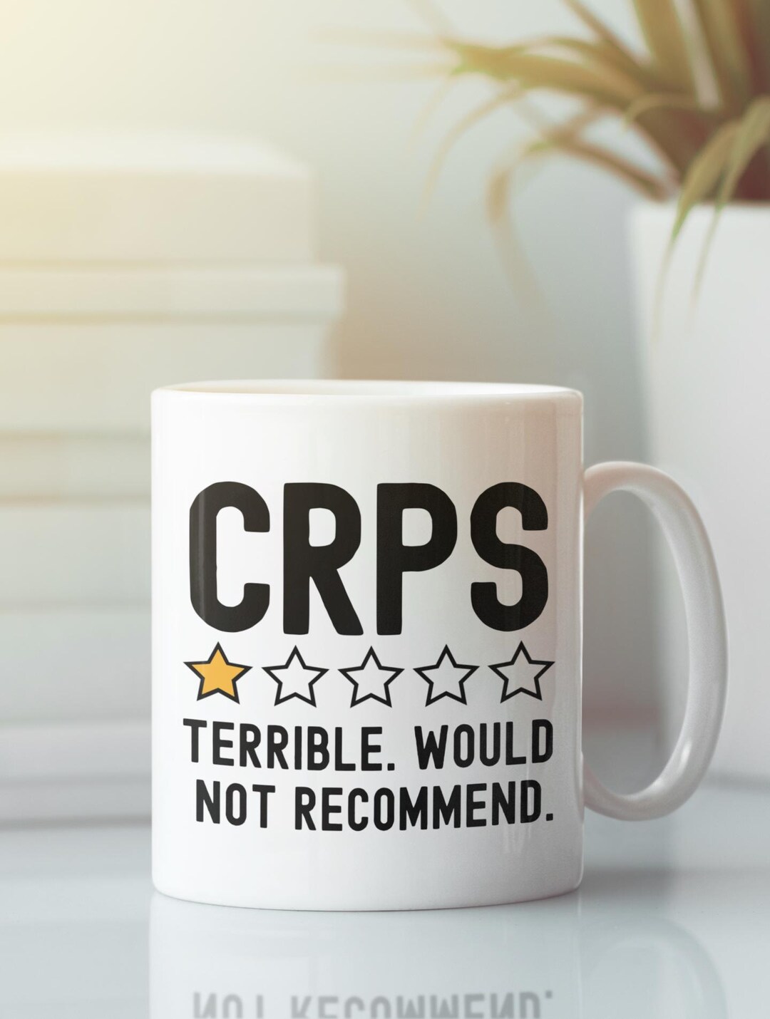 CRPS Mug, Complex Regional Pain Syndrome Gifts, Funny Sarcastic Coffee ...